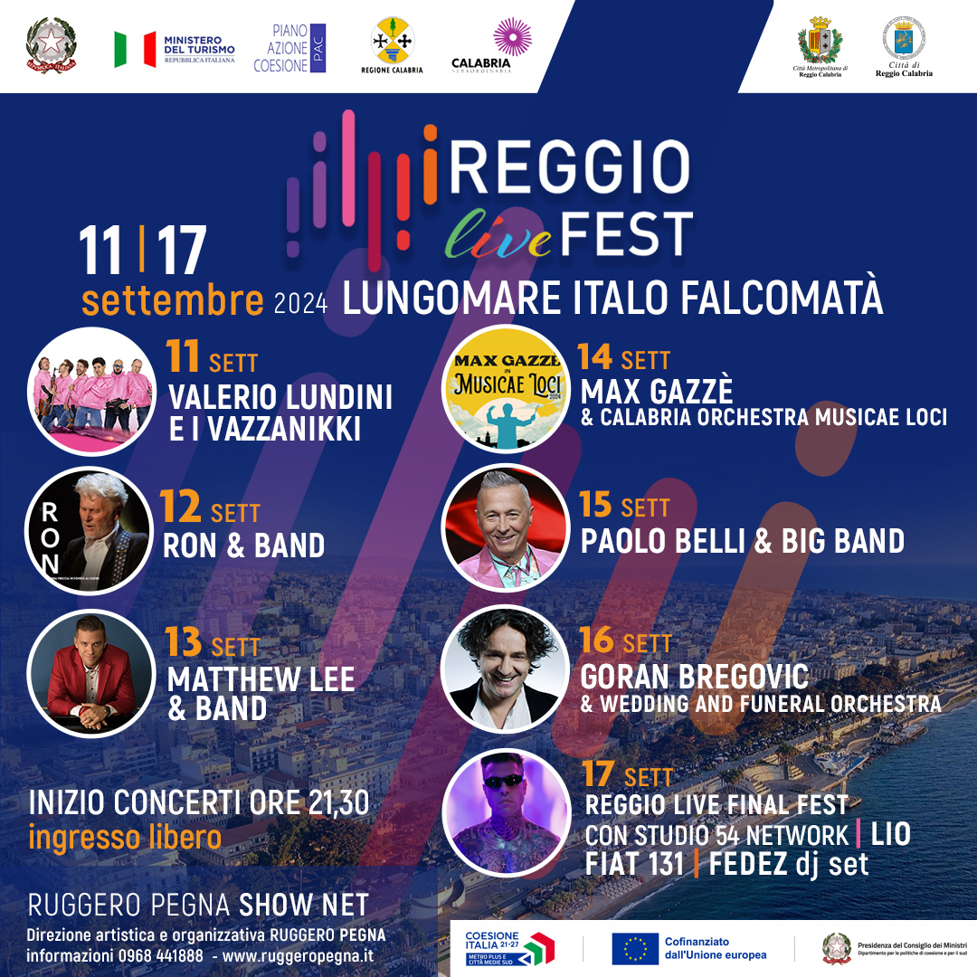 Reggio Live Fest | Turismo Reggio Calabria